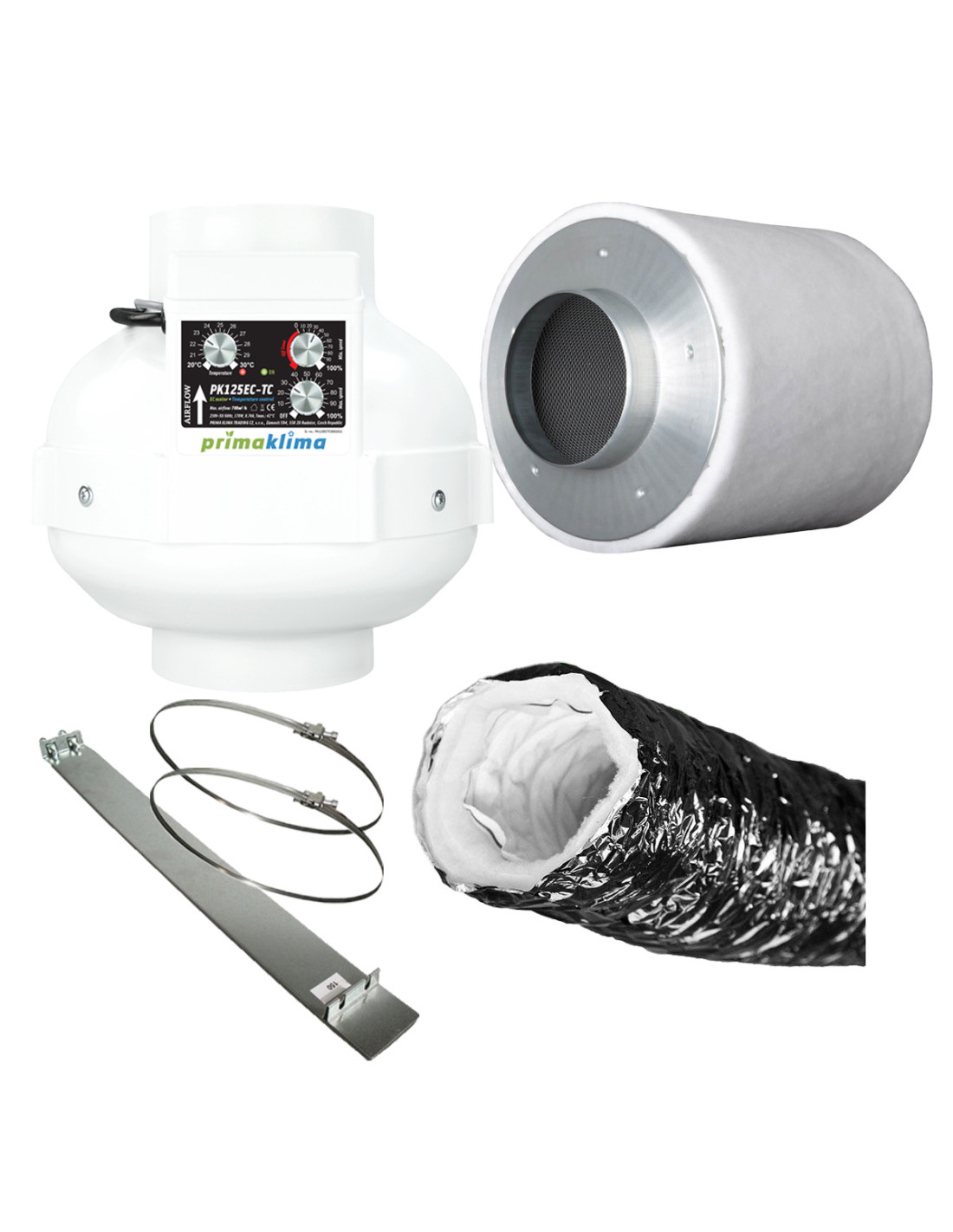 Abluft-Sets für Growboxen kaufen - AKF-Komplettsets online