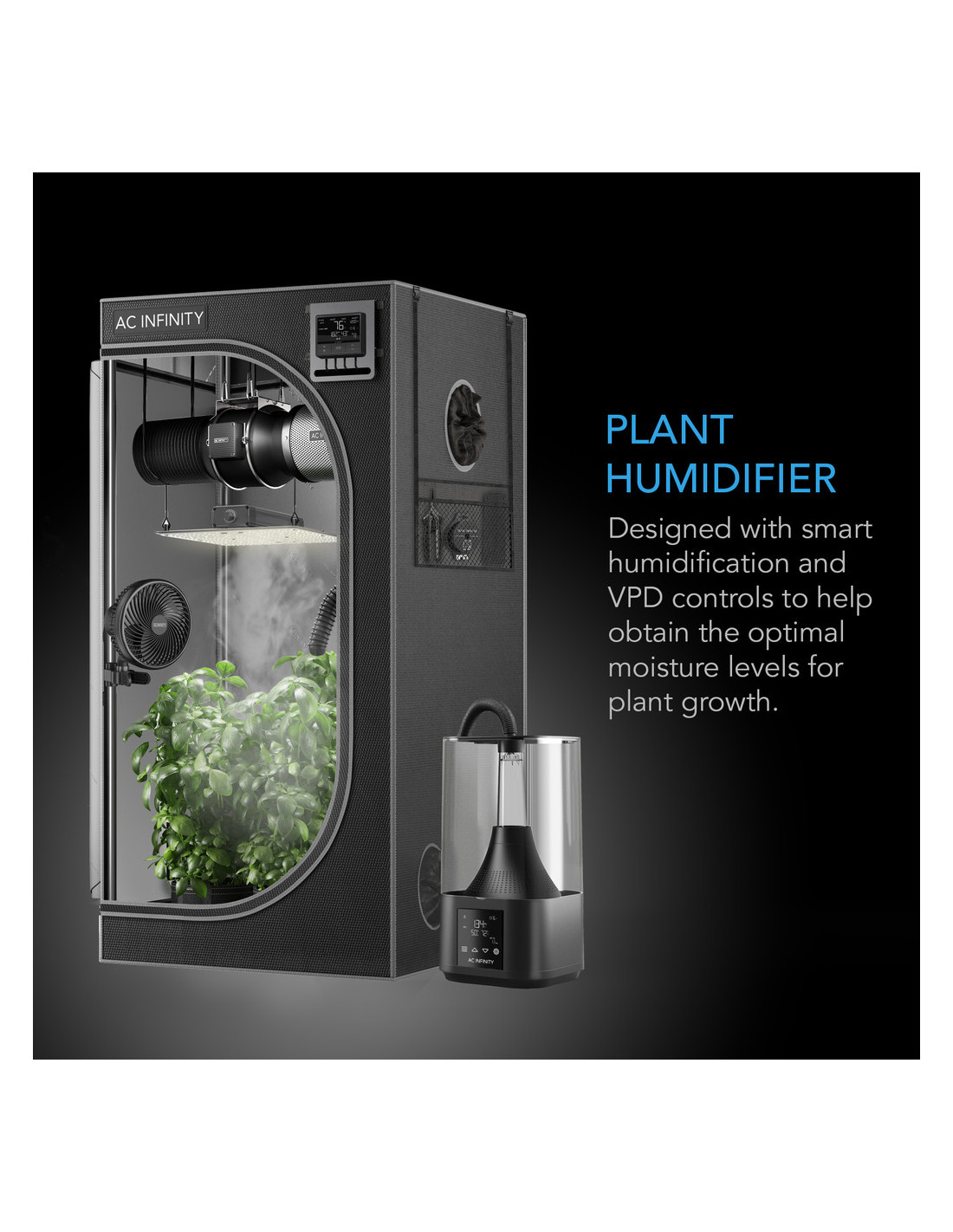 AC Infinity Cloudforge T3 Gen. 2 Luftbefeuchter - Ultraschall ...