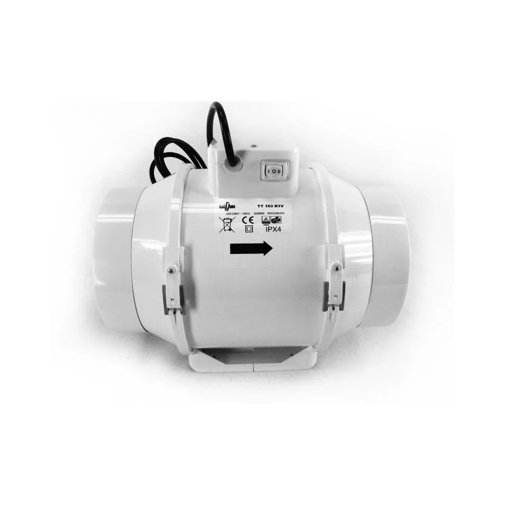 Taifun 2 Speed Inline Ventilator 520m³/h – 160mm Lüfter günstig
