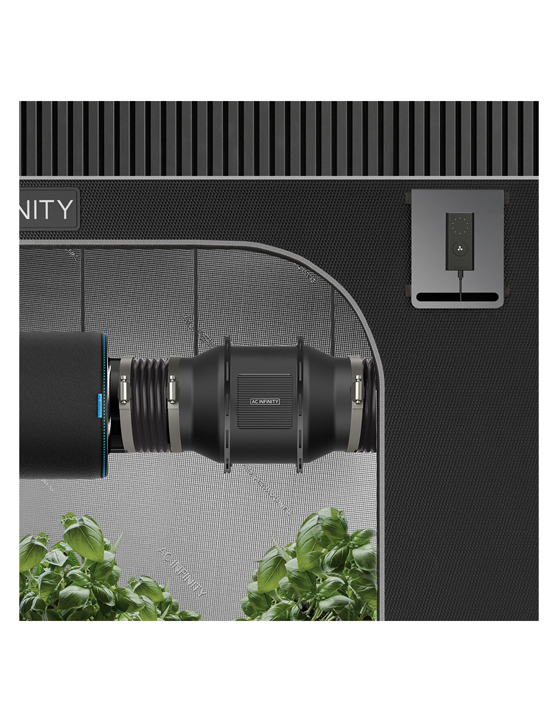 AC Infinity Abluftset Pro T8 200er Flansch